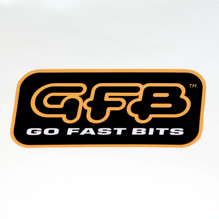 GFB Decal in Black and Yellow